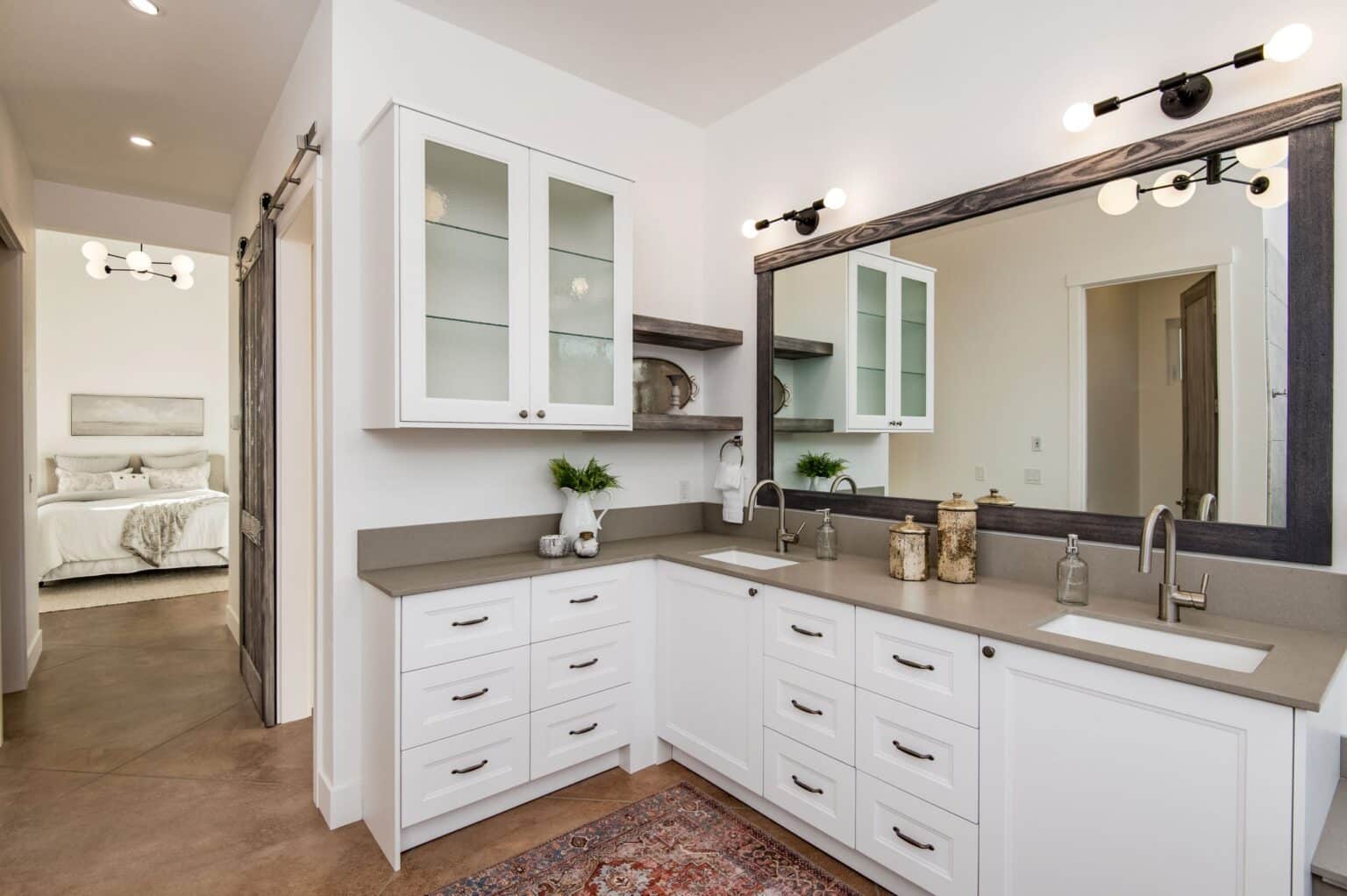 IKEA Sektion Master Bath Design - Dendra Doors